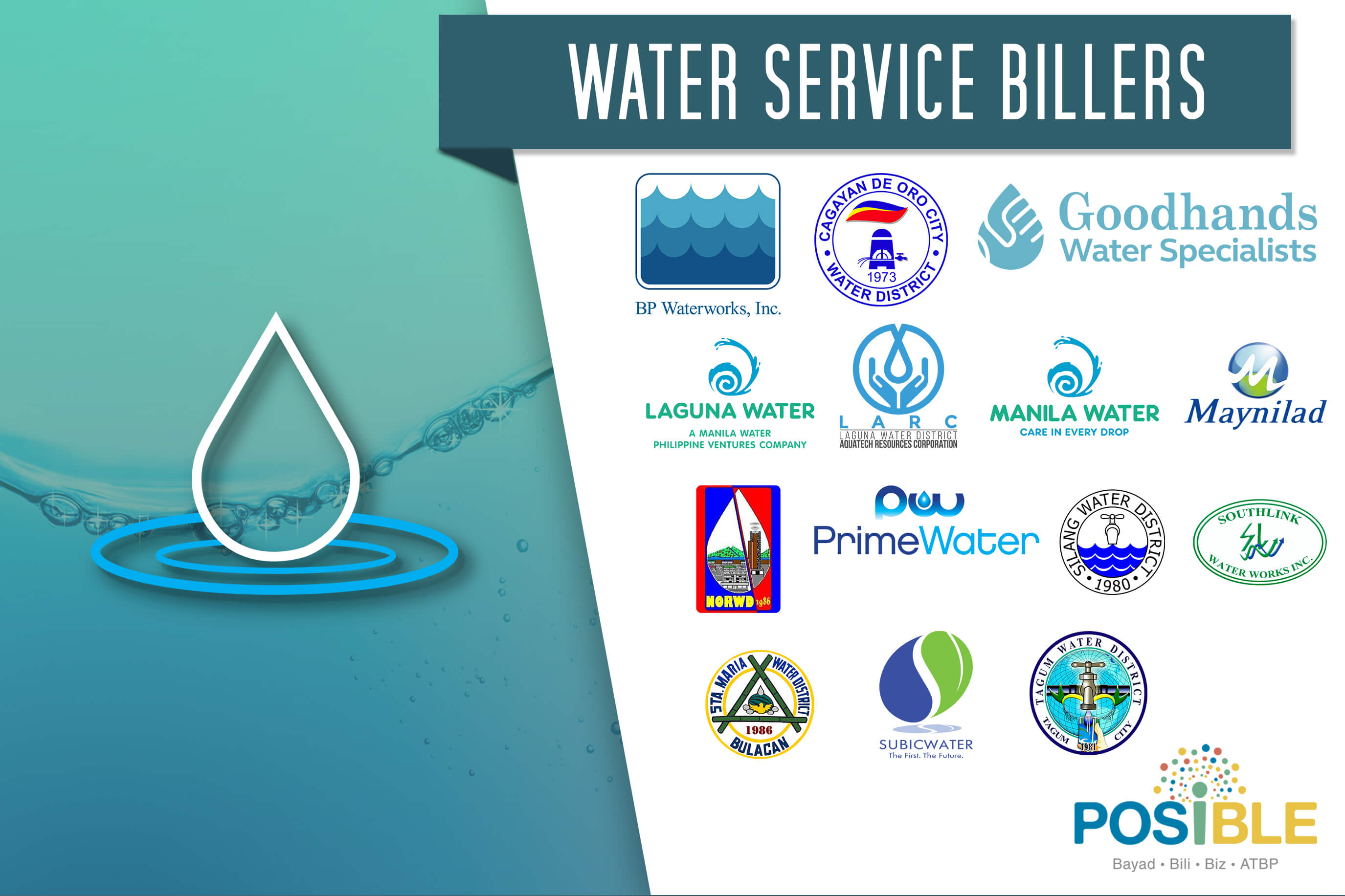 Bills Payment | POSIBLE | Utilities, Load, Internet and More